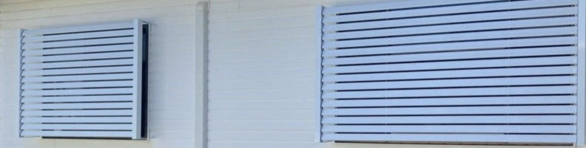 Aluminium Window Privacy Screens | Eco Sustainable House