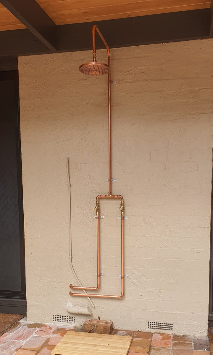 Copper Outdoor Showers | Pool, Sauna, Beach Showers