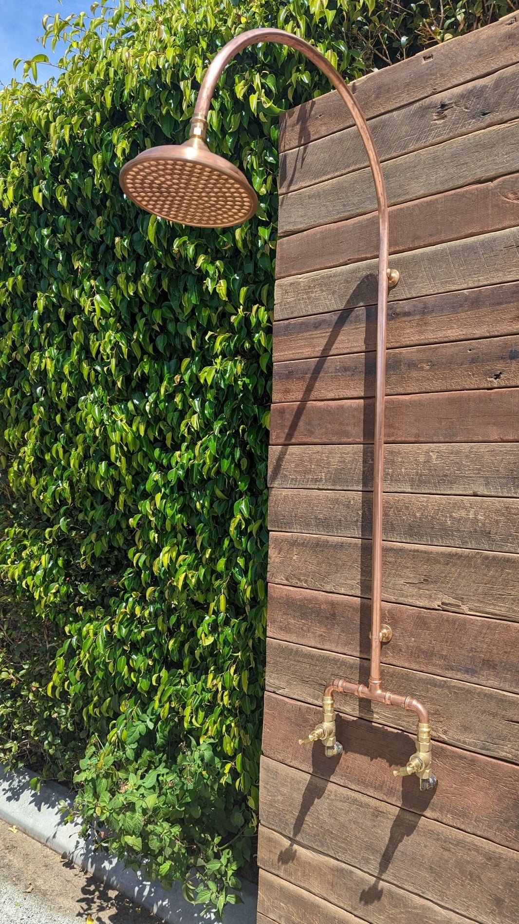 Copper Outdoor Showers | Pool, Sauna, Beach Showers